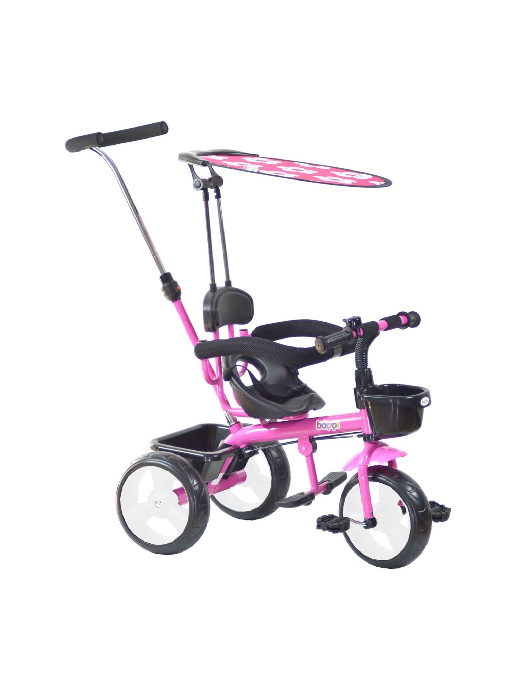 Babonbo.com | Boppi 4-in-1 Pink Trike Tricycle for kids